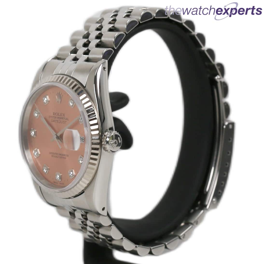 Rolex - Datejust 36 - Diamond - Copper Dial - 16234 - # - The Watch Experts