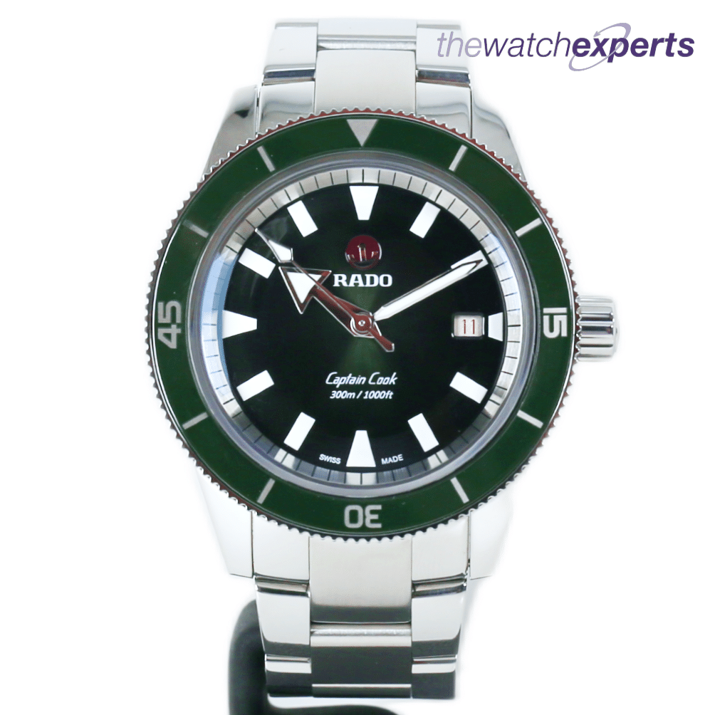 Rado - Captain Cook - R32105313 - Green - The Watch Experts